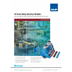 Finder 34 Series Separate Relay Base for 345124V DC Relay