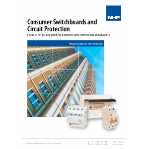 NHP MOD6 Miniature Circuit Breaker 6kA 1Pole 20A C Curve