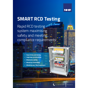 Rapid Test RCD Testing System Module Wi Fi Master 240V 10 to 100mA