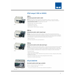 Socomec ATyS Automatic Transfer Switch - ATyS p, Advanced Integrated ...