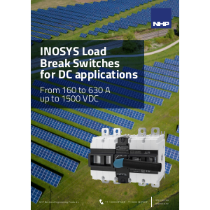 Socomec INOSYS Load Break Switch Body - Centred, 4 Pole 630A 1500V DC-PV2
