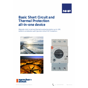 S&S KT5 Motor Protection Circuit Breaker 6.3 to 10A