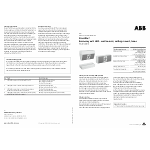 Stanilite Single Point Economy Exit Lighting Base with LIFEPO4 Battery ...