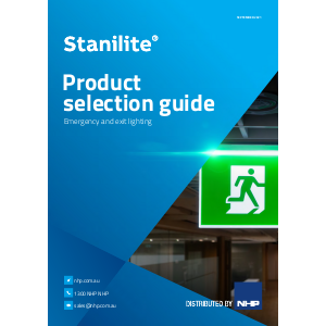 Stanilite Single Point Platinum Exit Lighting LED Quickfit Pictograph 1 ...