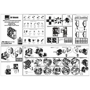 Terasaki TemBreak PRO MCCB 250 Frame 36kA 4P 250A Smart Electronic