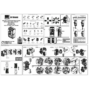 Terasaki TemBreak PRO MCCB 630 Frame 50kA 3P 630A Smart Electronic