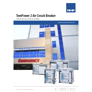 Terasaki TemPower 2 AR ACB Body AR3 85kA 2500A 4P with AGR21CL Shunt ...