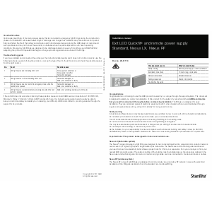 Stanilite Single Point Platinum Exit Lighting LED Weather Proof Remote ...