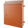 NHP Concept Tough Panelboard Size 2 1000mm DinT 36 Way Orange