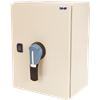 NHP ELB Enclosed Load Break Switch, IP 65 Mild Steel Grey, 3 Pole 500A