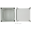 Fibox SOLID Terminal Box PC IP66 and IP67 H190 x W190 x D180mm Grey