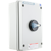 Socomec ISO Enclosed Isolator, IP 65 Aluminium Grey, Handle - Blue, 3P 63A