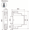 Finder 22 Series Modular Contactor 25A 12V AC DC Coil 2 Normally Open ...