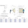 Socomec VLB Visual Load Break Switch Kit, w/ External Handle, 3P 400A