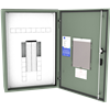 NHP Concept Premier Panelboard 864mm IP66 DIN-T 48 Way 250A 160A Main ...